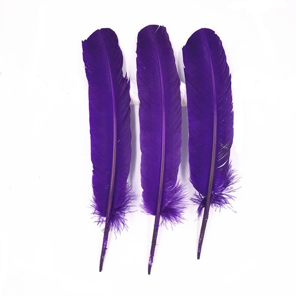 Purple Feathers - Etsy