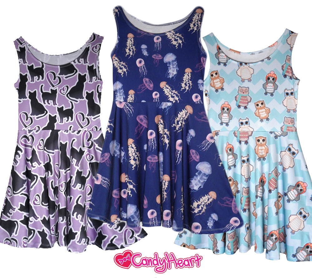 Jellyfish Print Dress