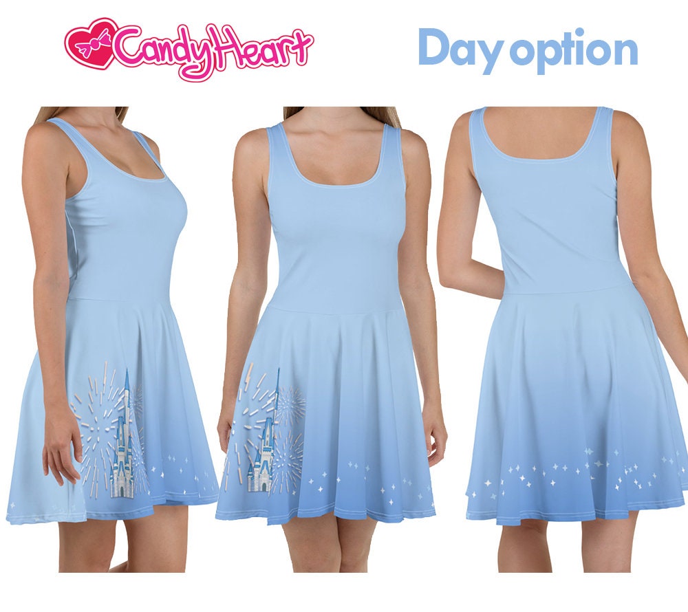 Magic Kingdom Inspired Dress / Disney Dress / Cinderella's Castle Dress ...
