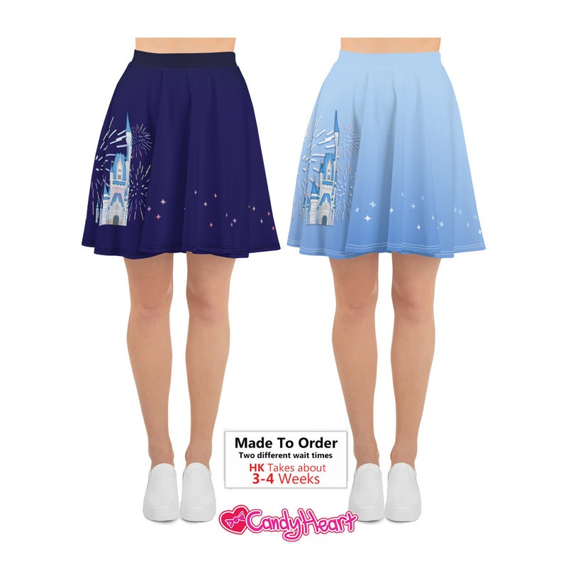 Magic Kingdom Inspired Skirt / Disney Skirt / Cinderella's Castle Skirt / Wishes / Disney ...