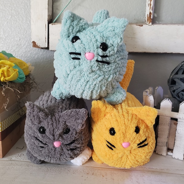 Cat Knitting Pattern - Etsy