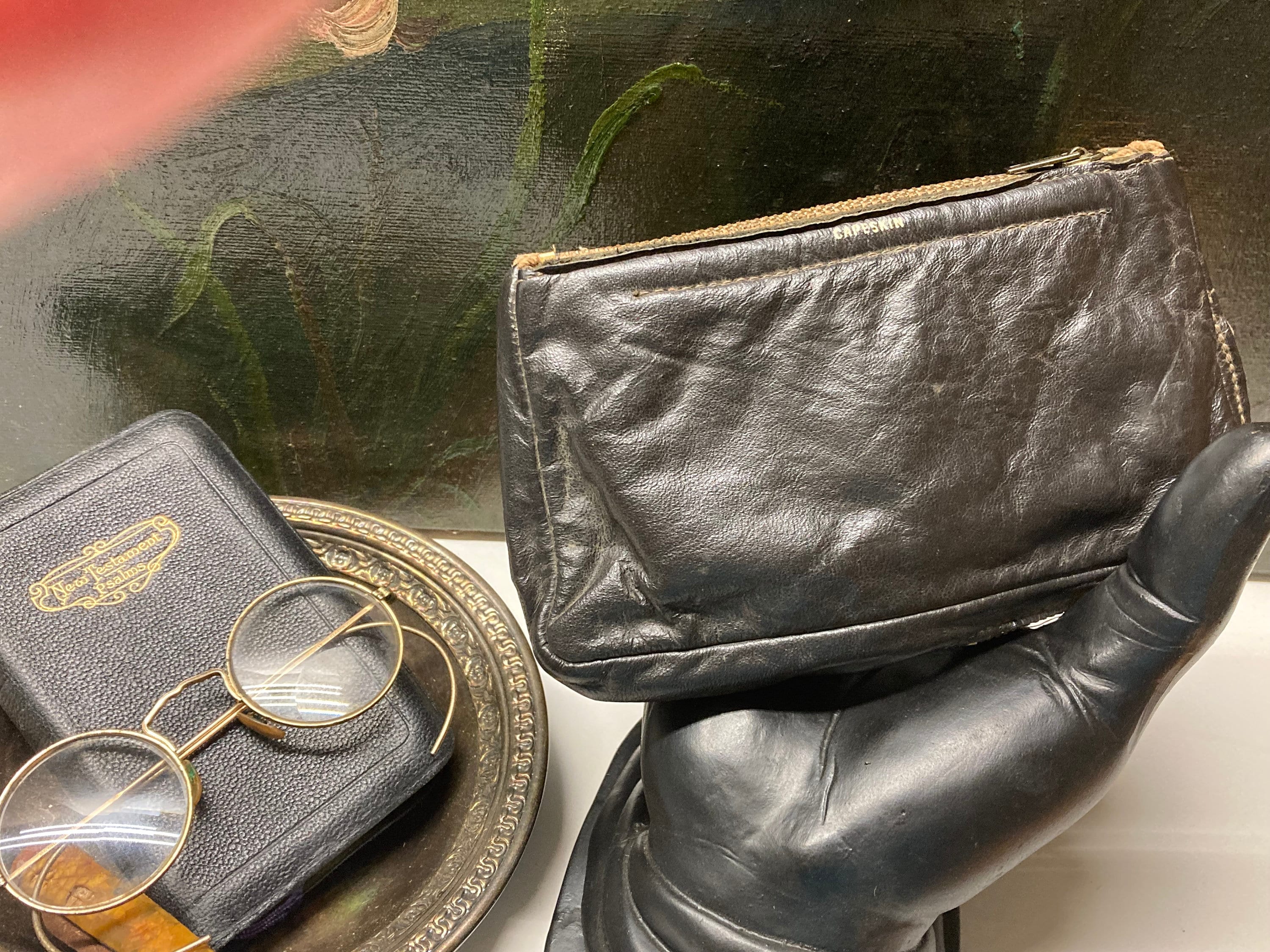 Vintage Leather Tobacco Pouch - Etsy