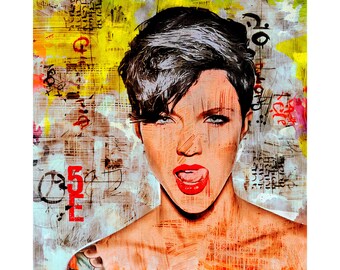 Ruby Rose Poster - Etsy