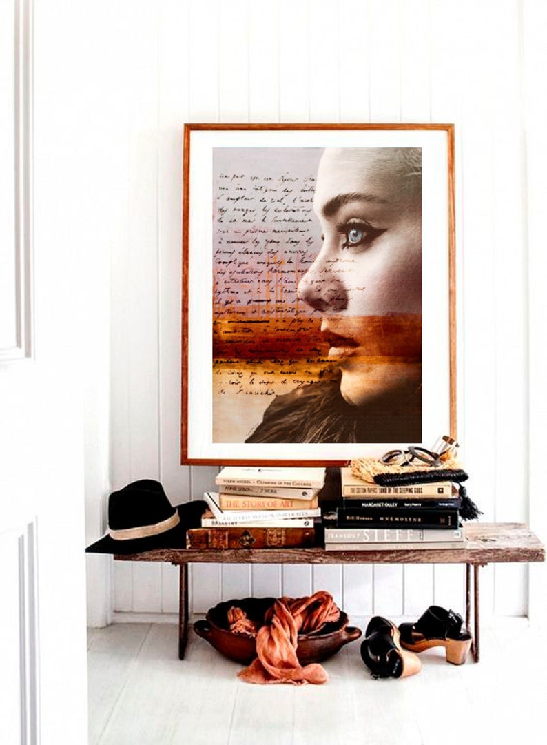 Adele collage, Photo, Giclee, Woman, Hello, Singer, Music, Songwriter ...