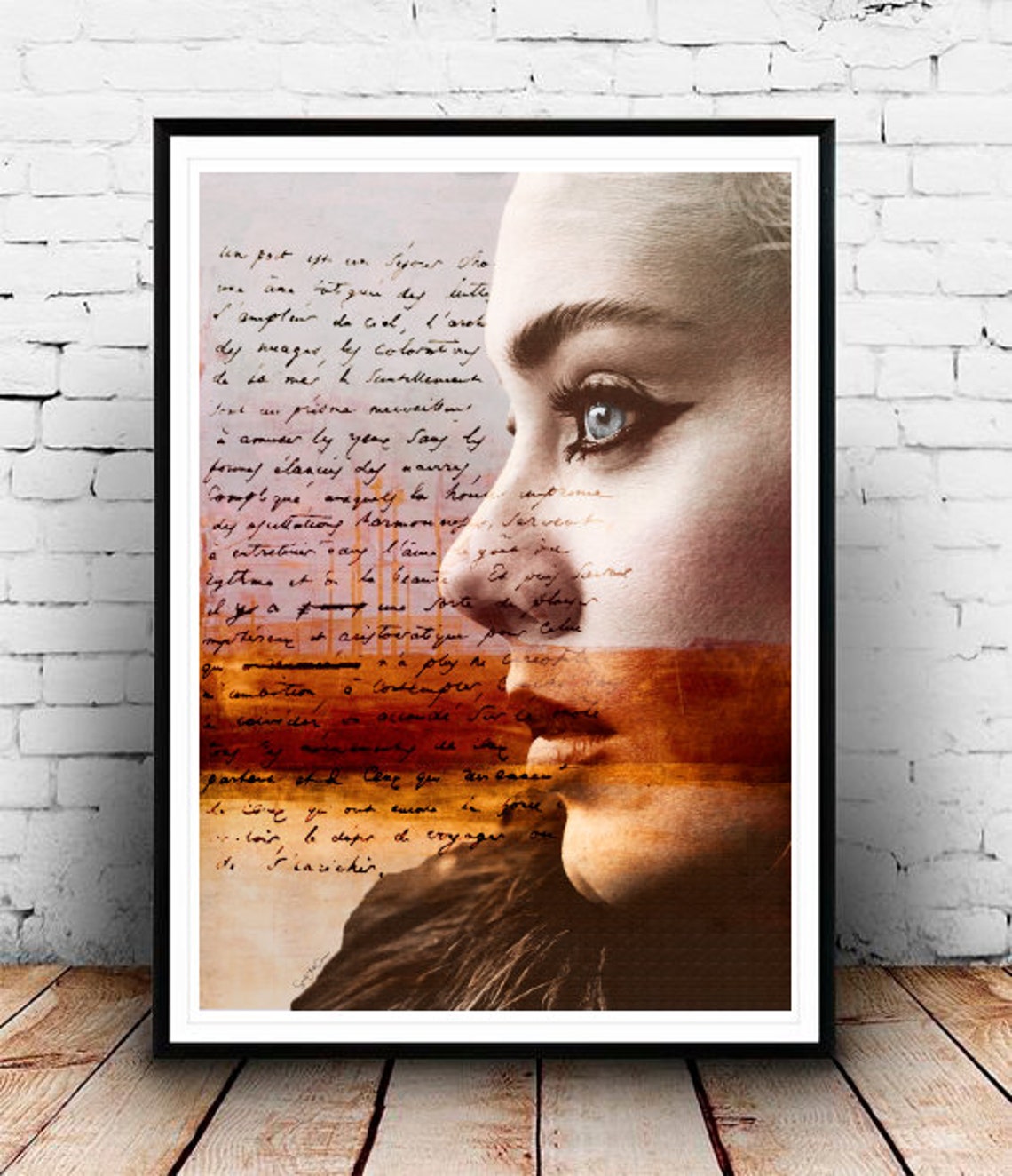 Adele collage, Photo, Giclee, Woman, Hello, Singer, Music, Songwriter ...