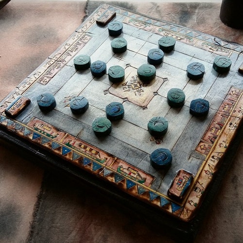 Nine Men's Morris Ancient Roman Board Game Mill Board - Etsy