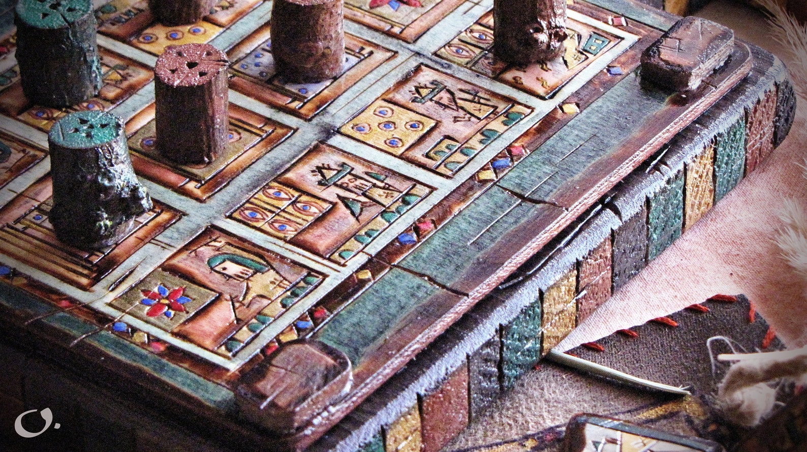 Handmade Royal Game of Ur: Ancient Mesopotamia Wooden Board Game - Etsy
