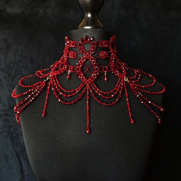 Shoulder Necklace - Etsy