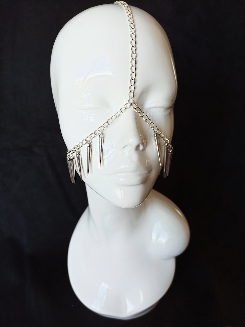Gold Chain Mask Burning Man Mask Metal Face Chain Fashion - Etsy