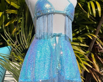 Baby Blue Rave Outfit - Etsy