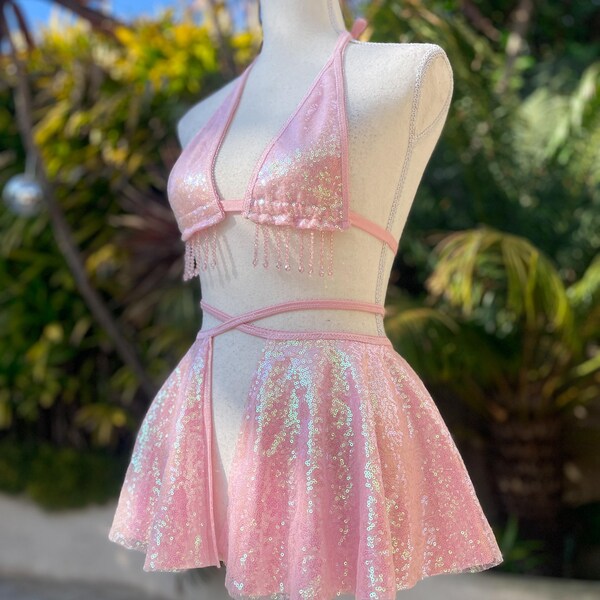 Light Pink Sequin - Etsy