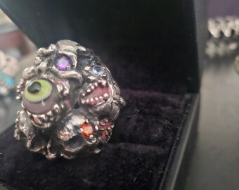 Freddy Krueger 925 Sterling Silver Horror Movie Ring - Etsy