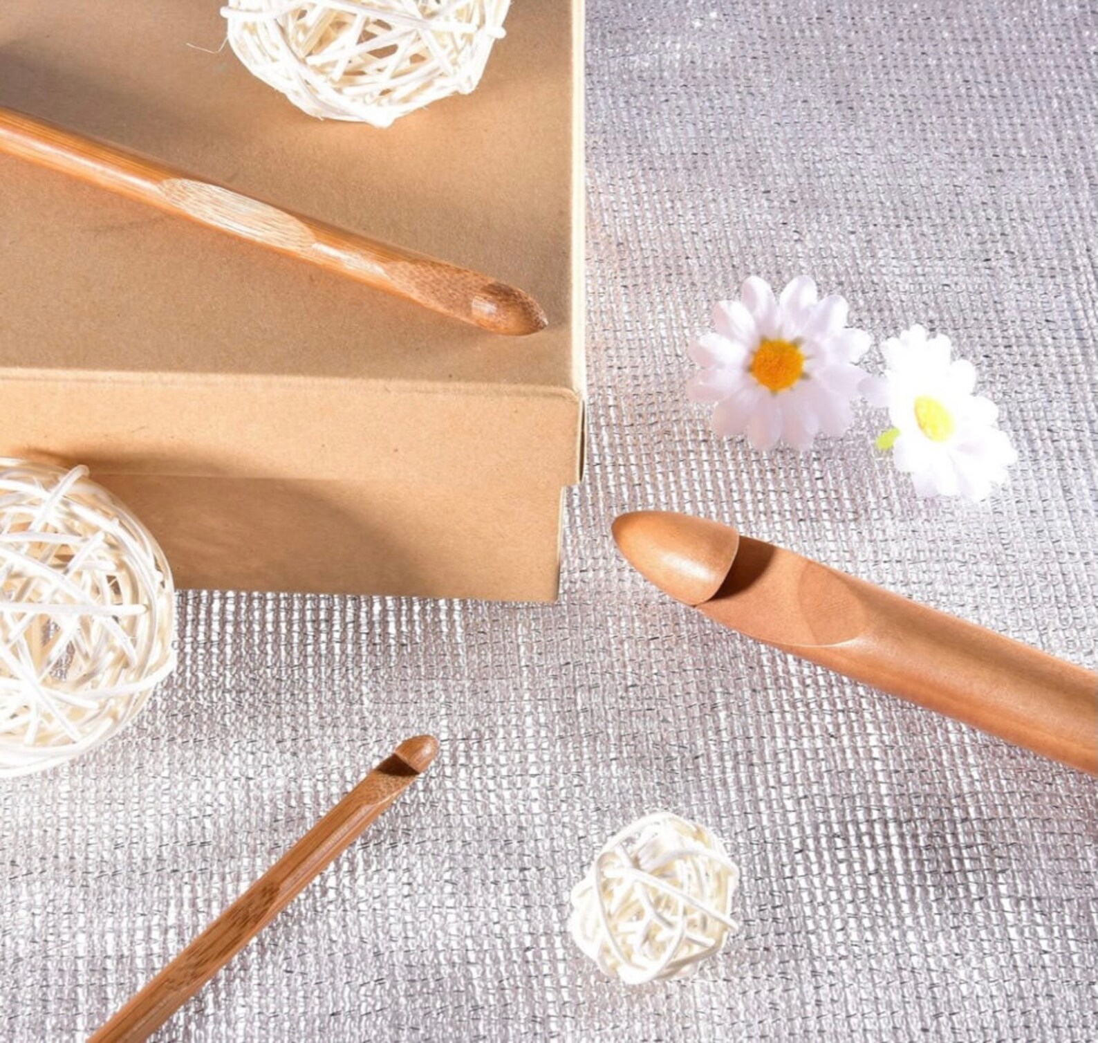 Jumbo Bamboo Crochet Hooks Crochet Hook Set Large and Small - Etsy UK