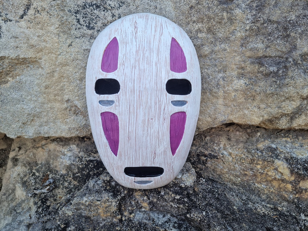 Spirited Away No-face Mask Inspired Replica - Etsy