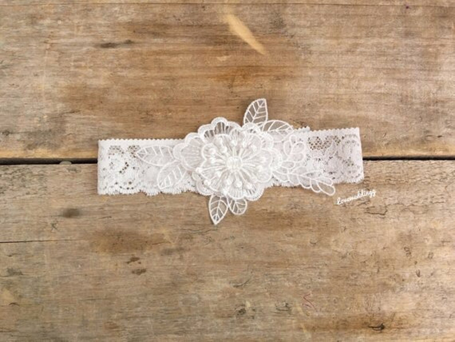 Bridesmaid Garter, Boho Garter, Bridal Garter, Wedding Lace Garter ...