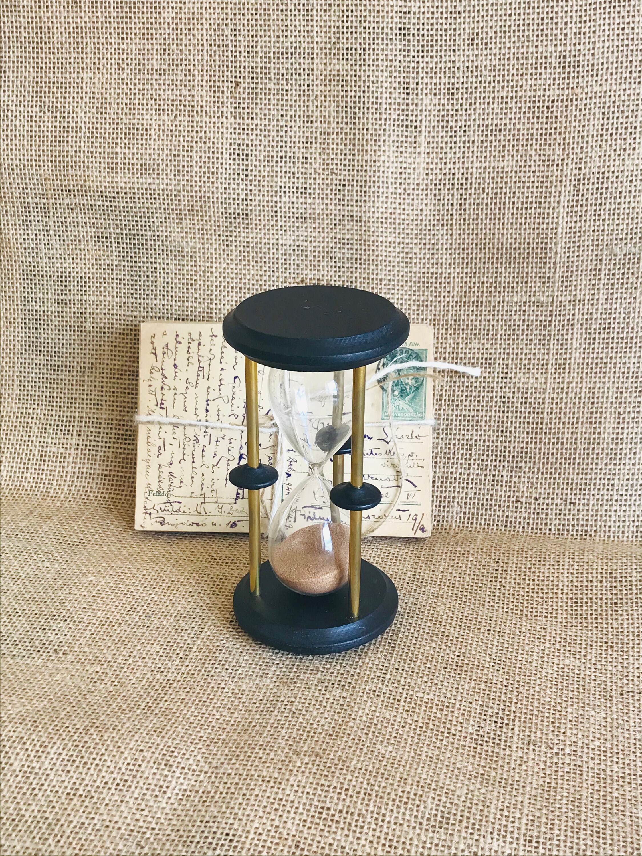 Vintage large glass egg-timer. Collectables/kitchen | Etsy