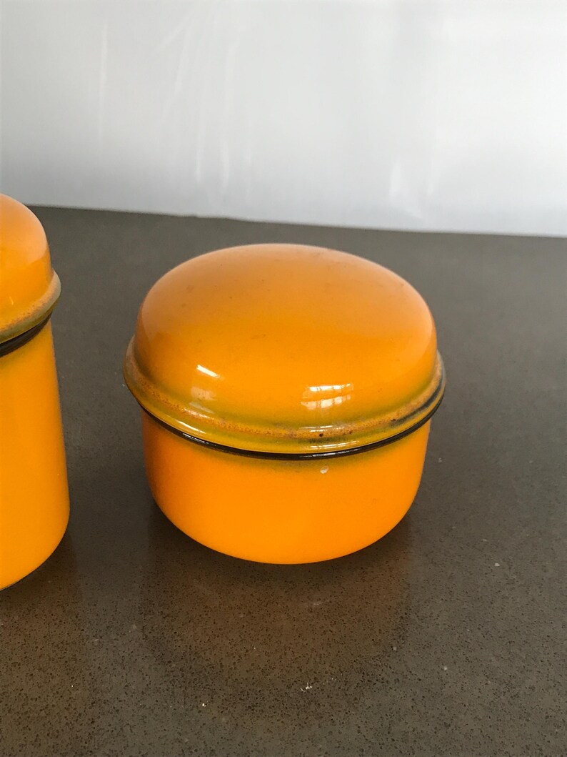 Retro Era German Thomas Rosenthal Orange Creamer and Sugar Bowl. - Etsy