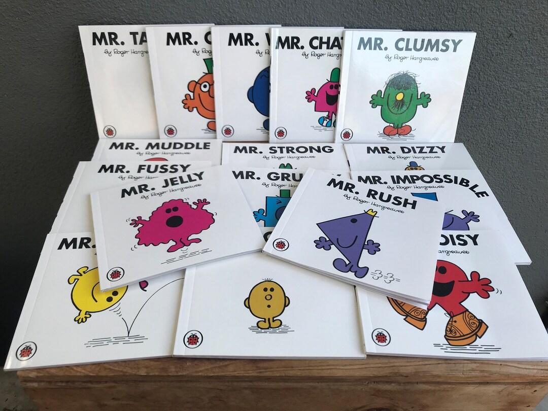 Bulk Lot of 16 Mr. Men Childrens Books All Different and as New. Lot 3 ...