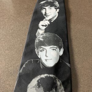 Vintage Beatles Portrait Neck Tie From Ralph Marlin. U.S.A - Etsy
