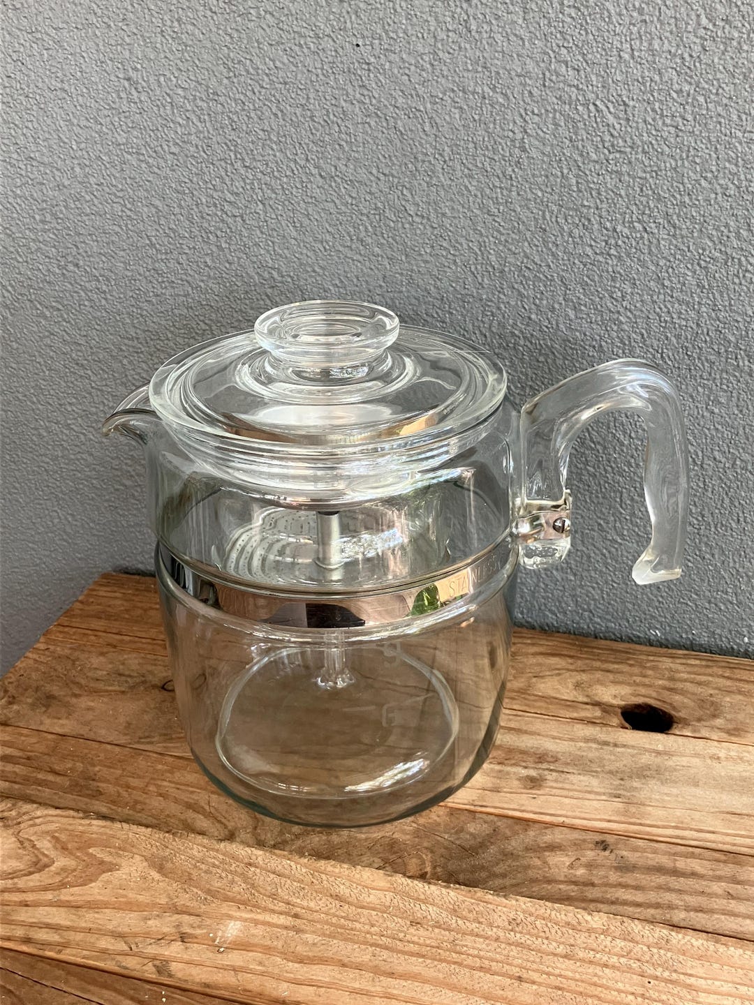 Very Famous Pyrex Coffee Maker and Noted for Making Fine Coffee With ...