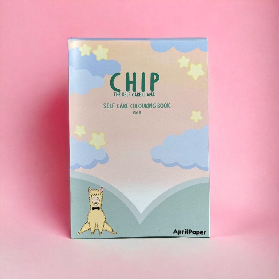 Self Care Colouring Book! Llama Theme Colouring Book! Mindfulness ...