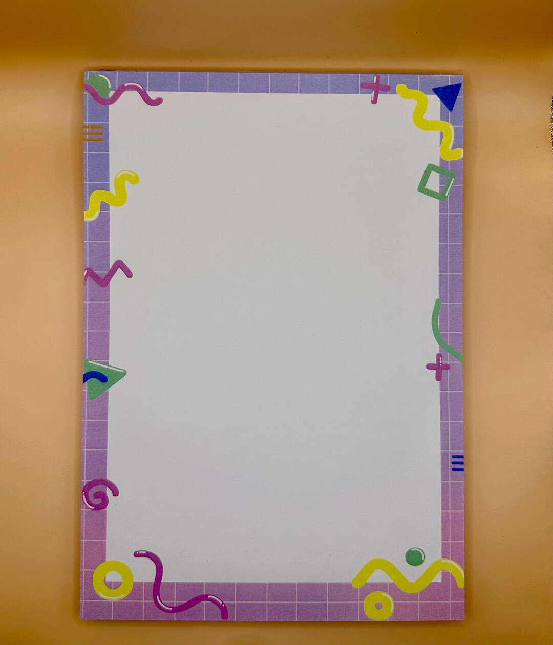 90s Retro Notepad, Retro Throwback Notepad, Quirky Design, A5 Bold ...