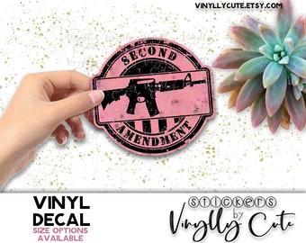 Second Amendment Car Decal - Etsy