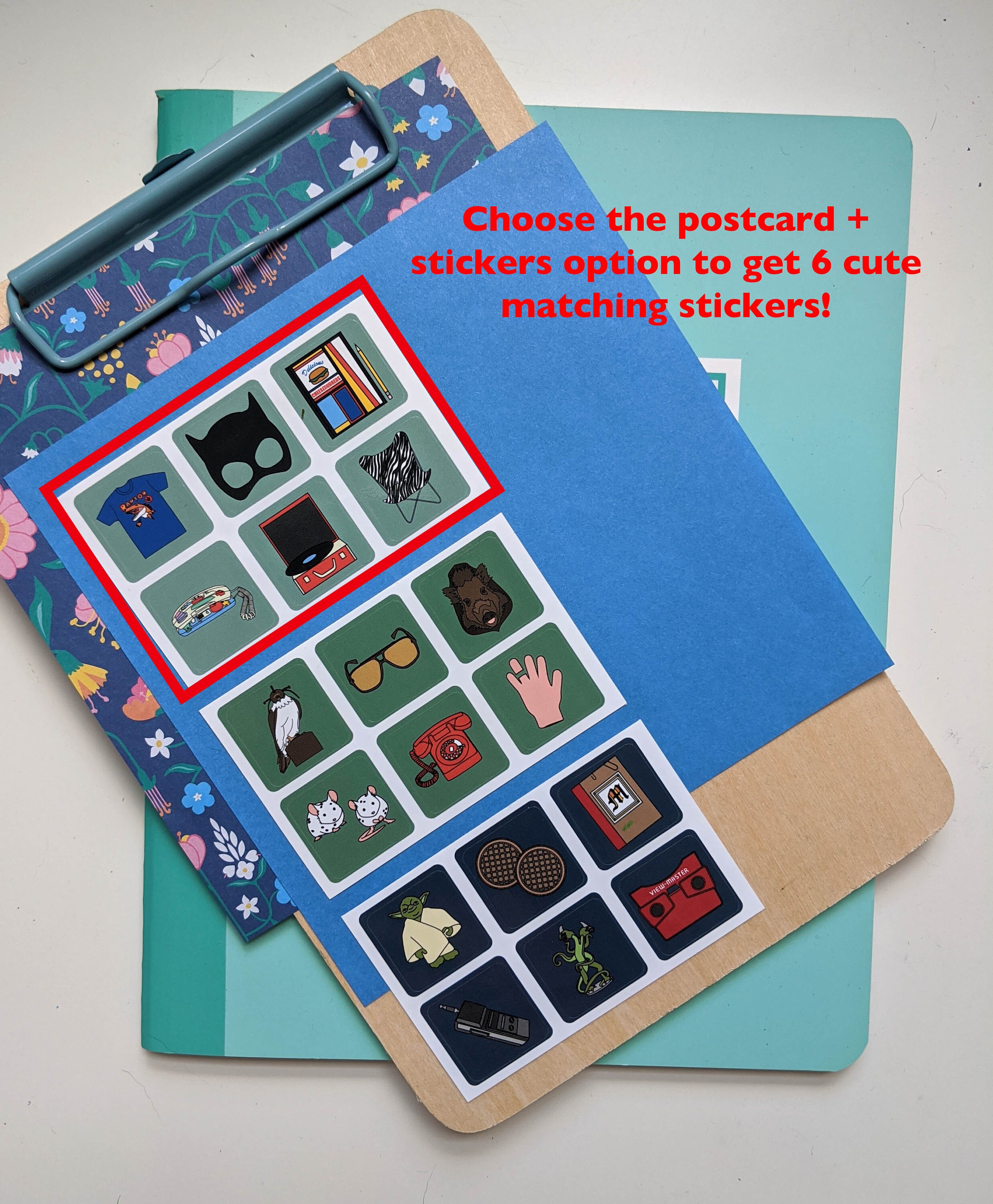 Ghost World Enid Coleslaw Postcard Stickers Option - Etsy