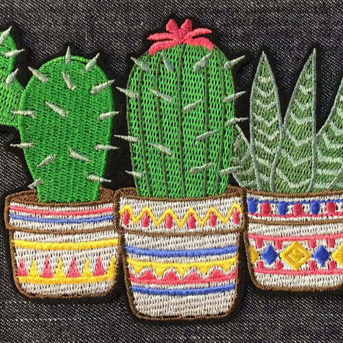 Cactus Embroidery Design Machine Embroidery Designs Cactus - Etsy