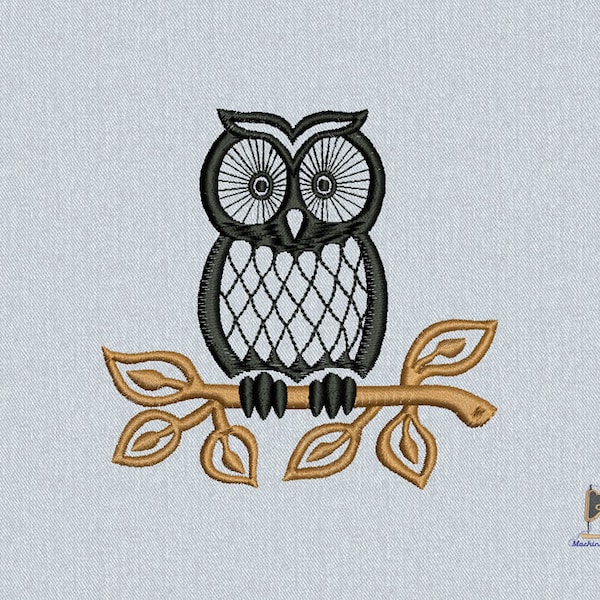 Owl Embroidery - Etsy