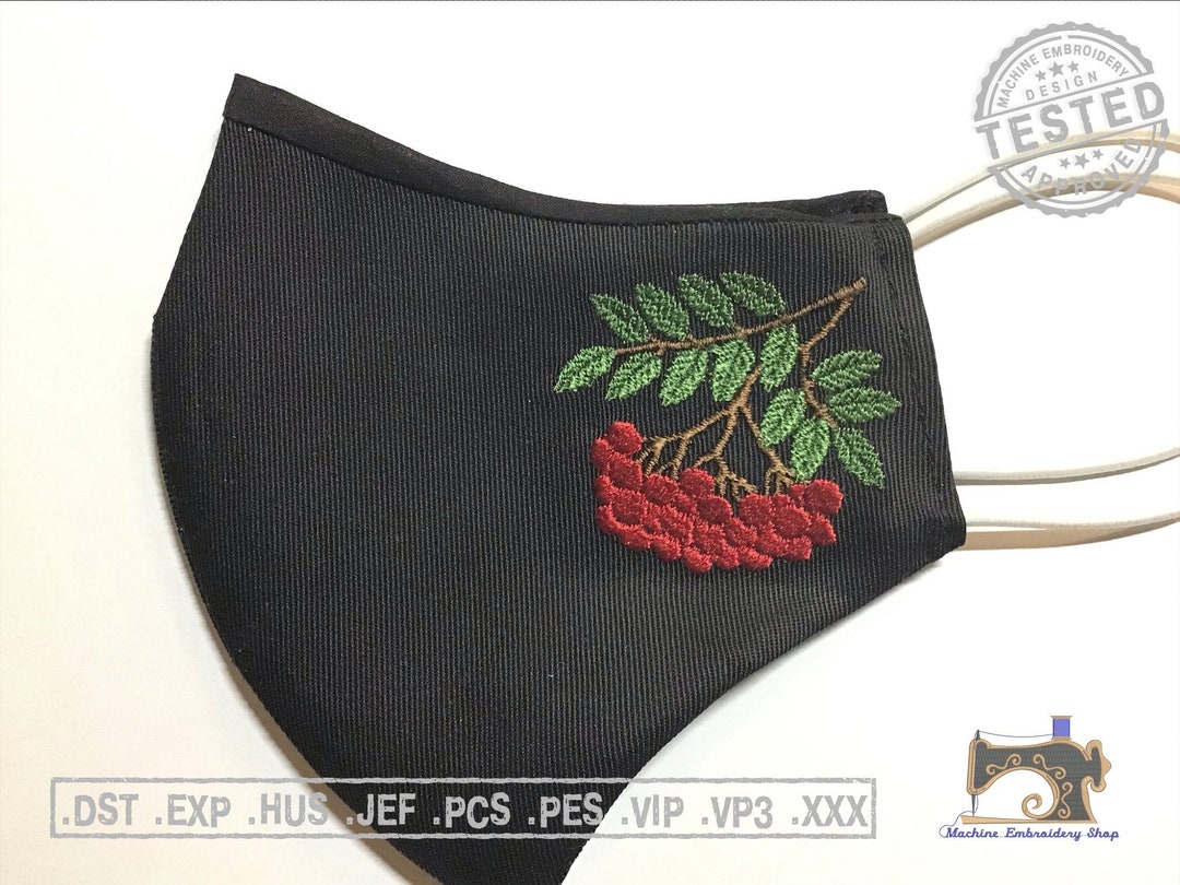 Autumn Rowan Machine Embroidery Design - Etsy