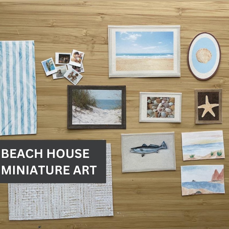 1:12 Miniature Beach House - Etsy