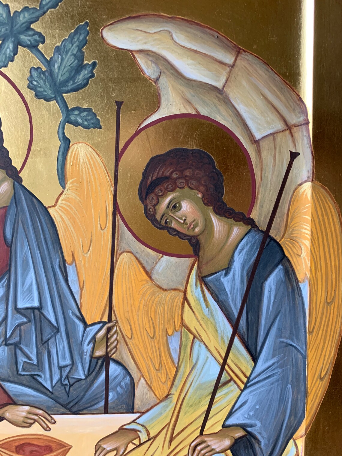 Orthodox Icon Holy Trinity Copy of Andrei Rublev Byzantine Orthodox ...