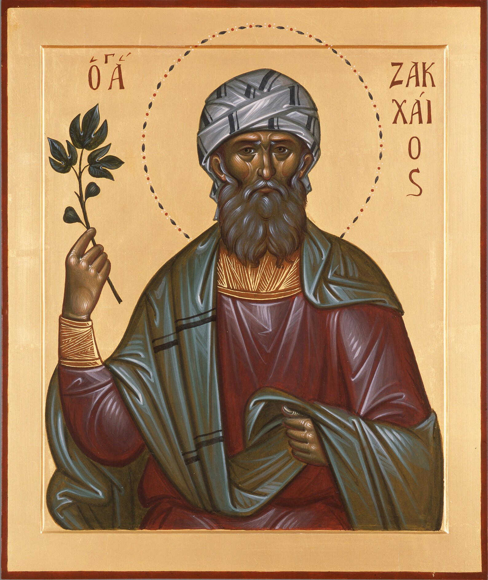 Saint Zacchaeus the Apostle Orthodox Icon Handmade Wood - Etsy