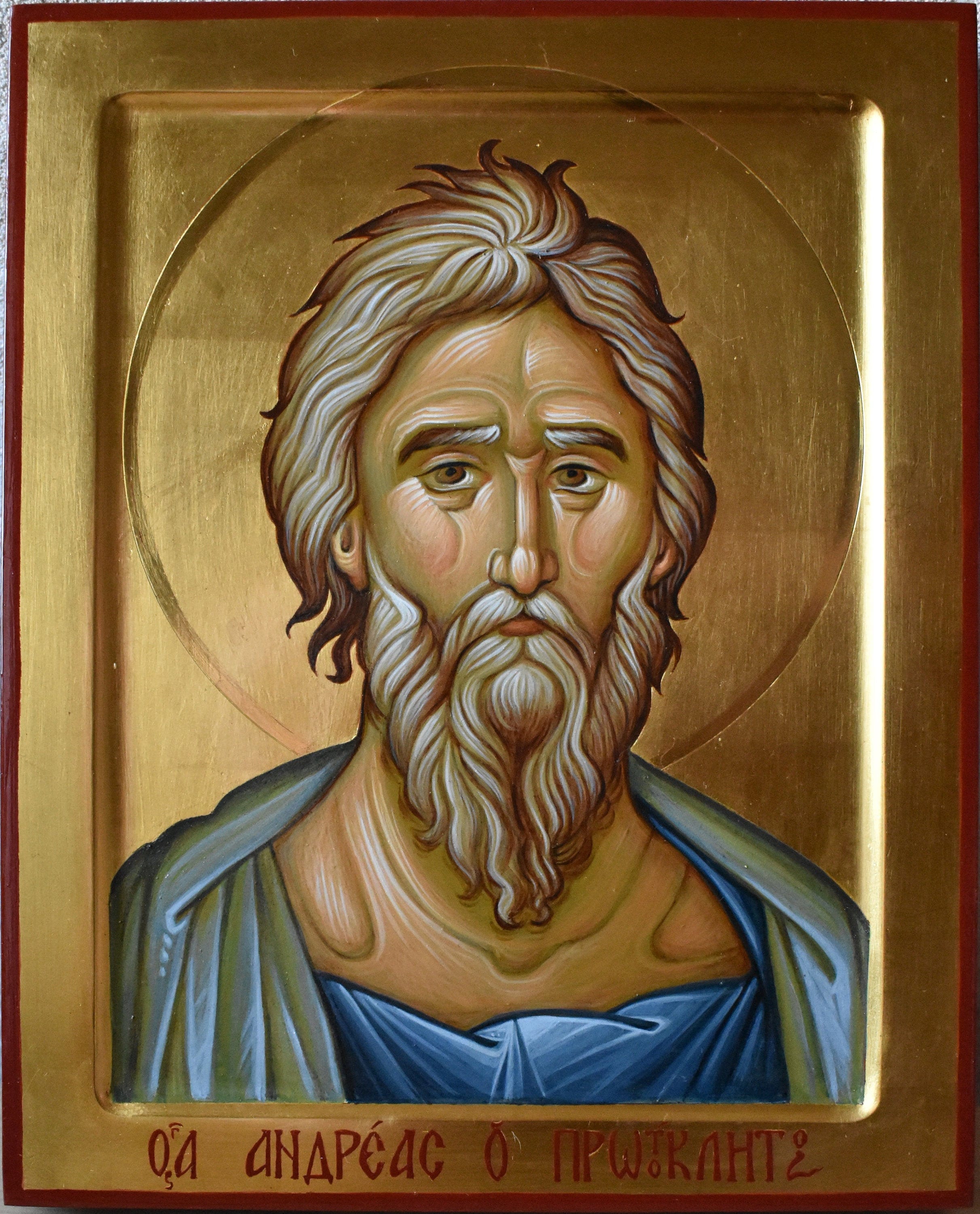 Saint Andrew the Apostle Andrew the First Called St Andrew Icon ...