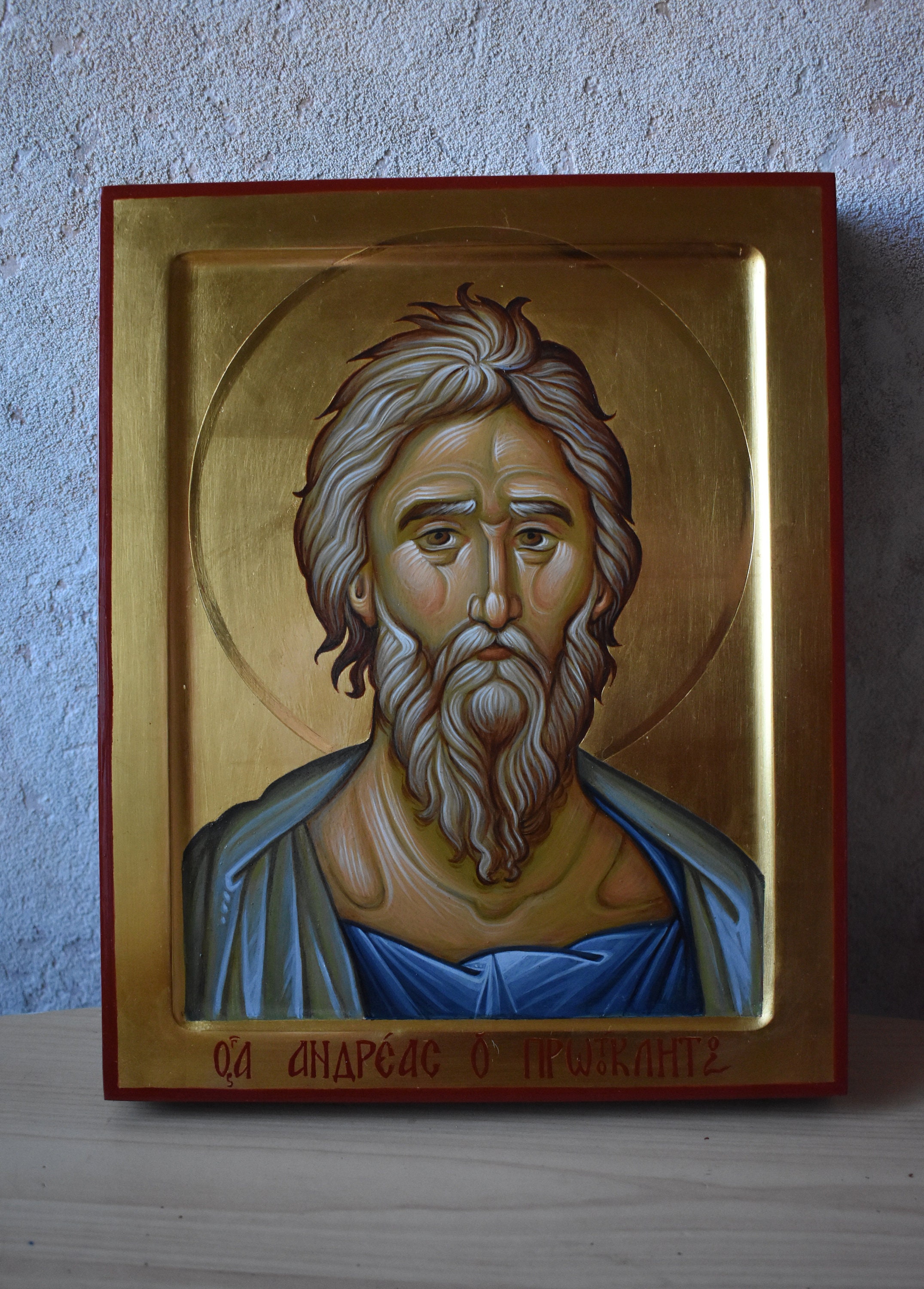 Saint Andrew the Apostle Andrew the First Called St Andrew Icon ...