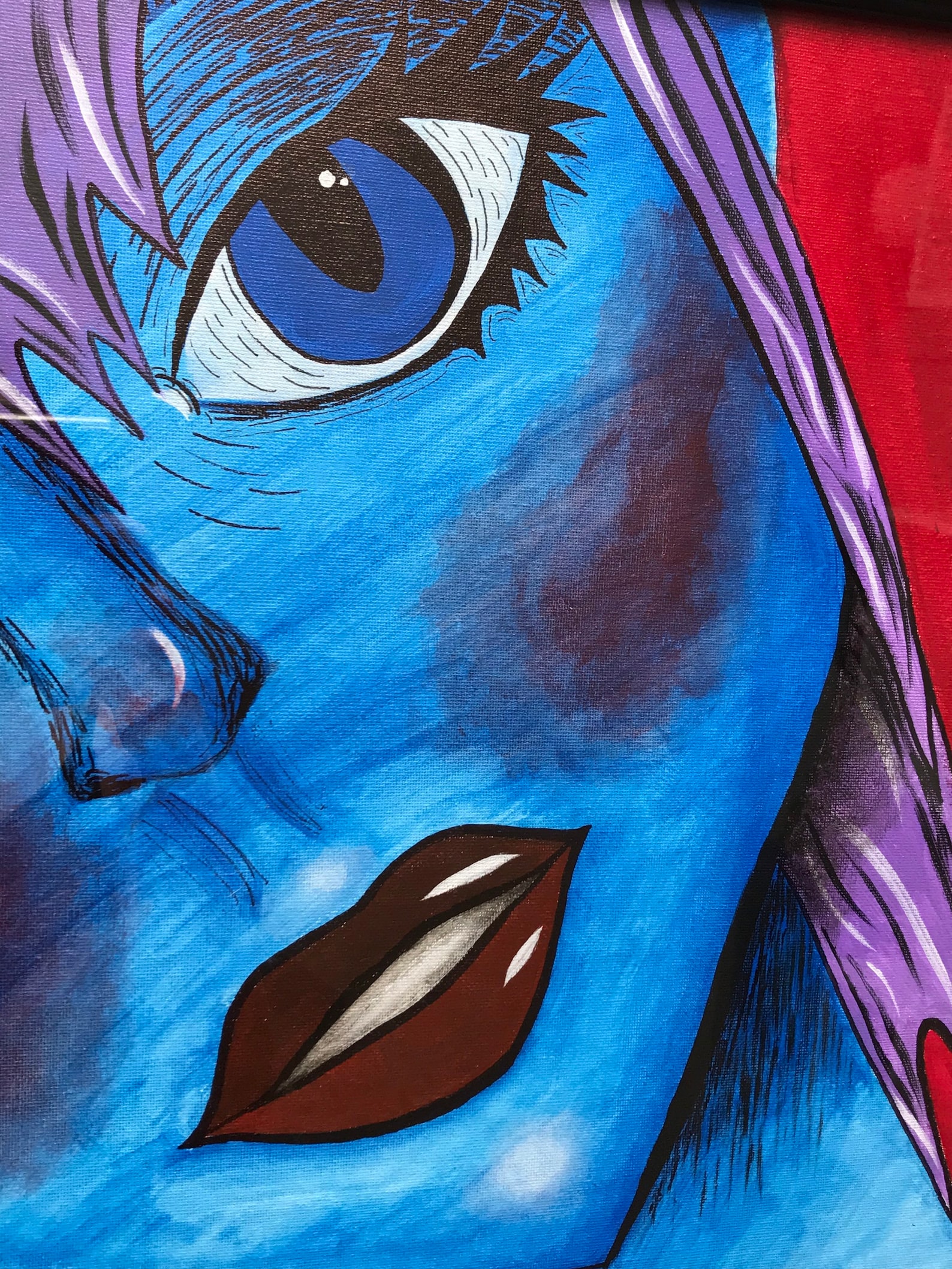 MISUNDERSTOOD. an Acrylic Pop Art Painting. - Etsy UK