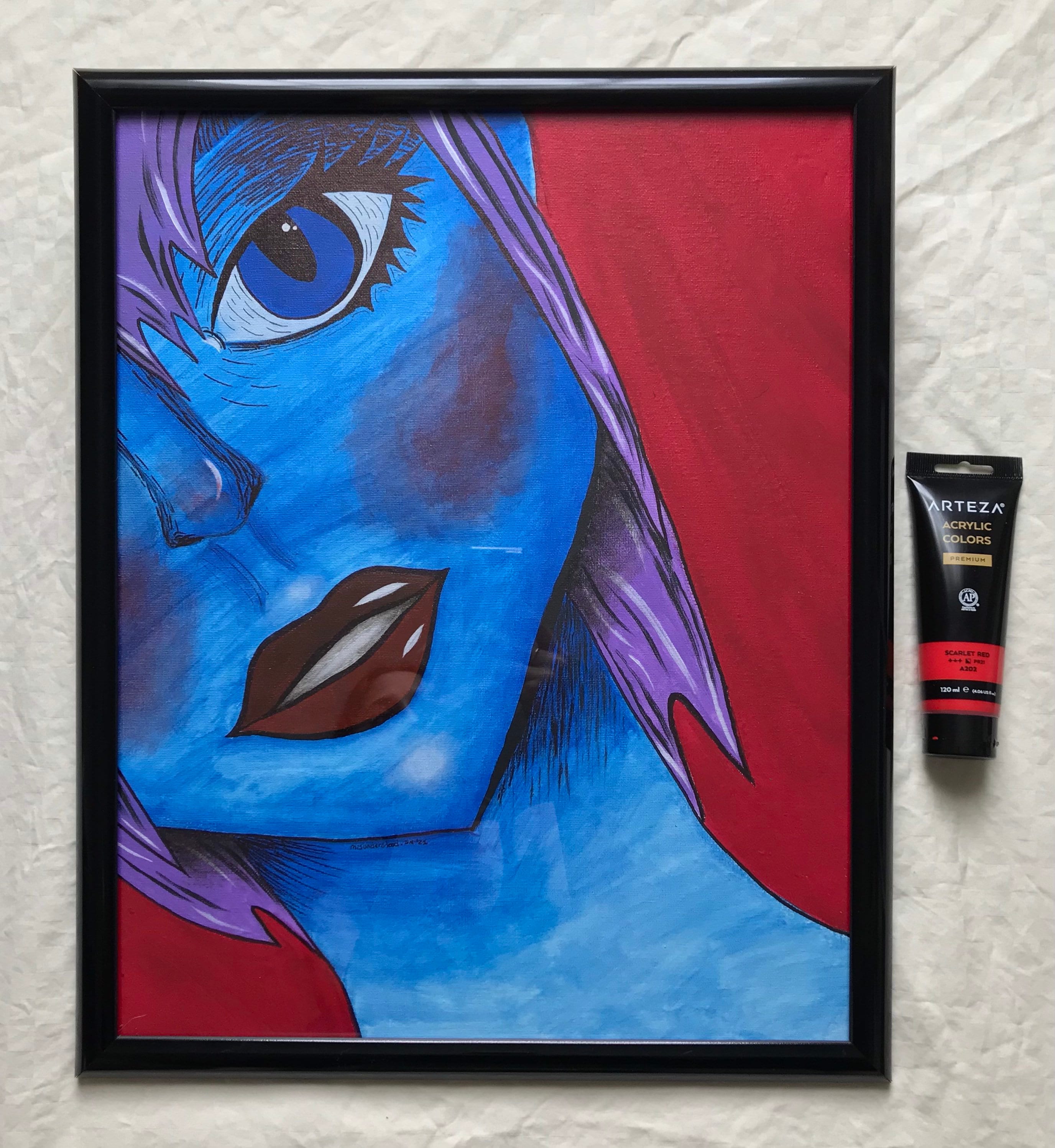 MISUNDERSTOOD. an Acrylic Pop Art Painting. - Etsy UK