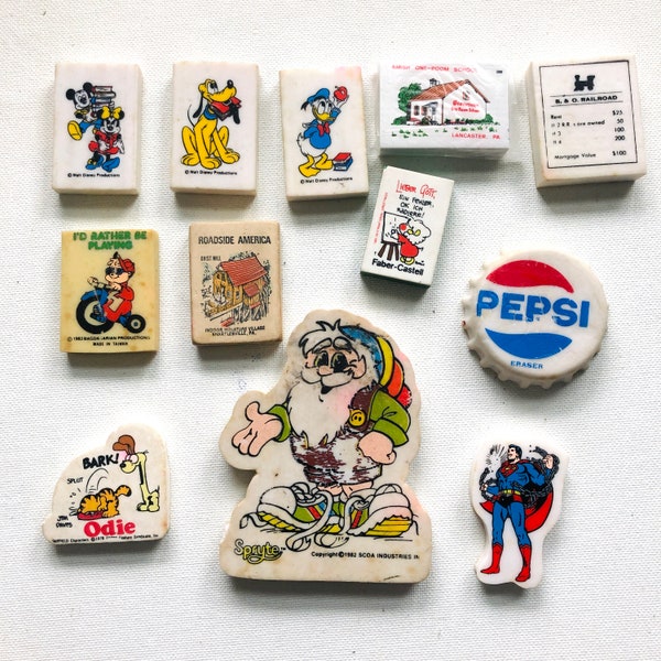Vintage Eraser - Etsy