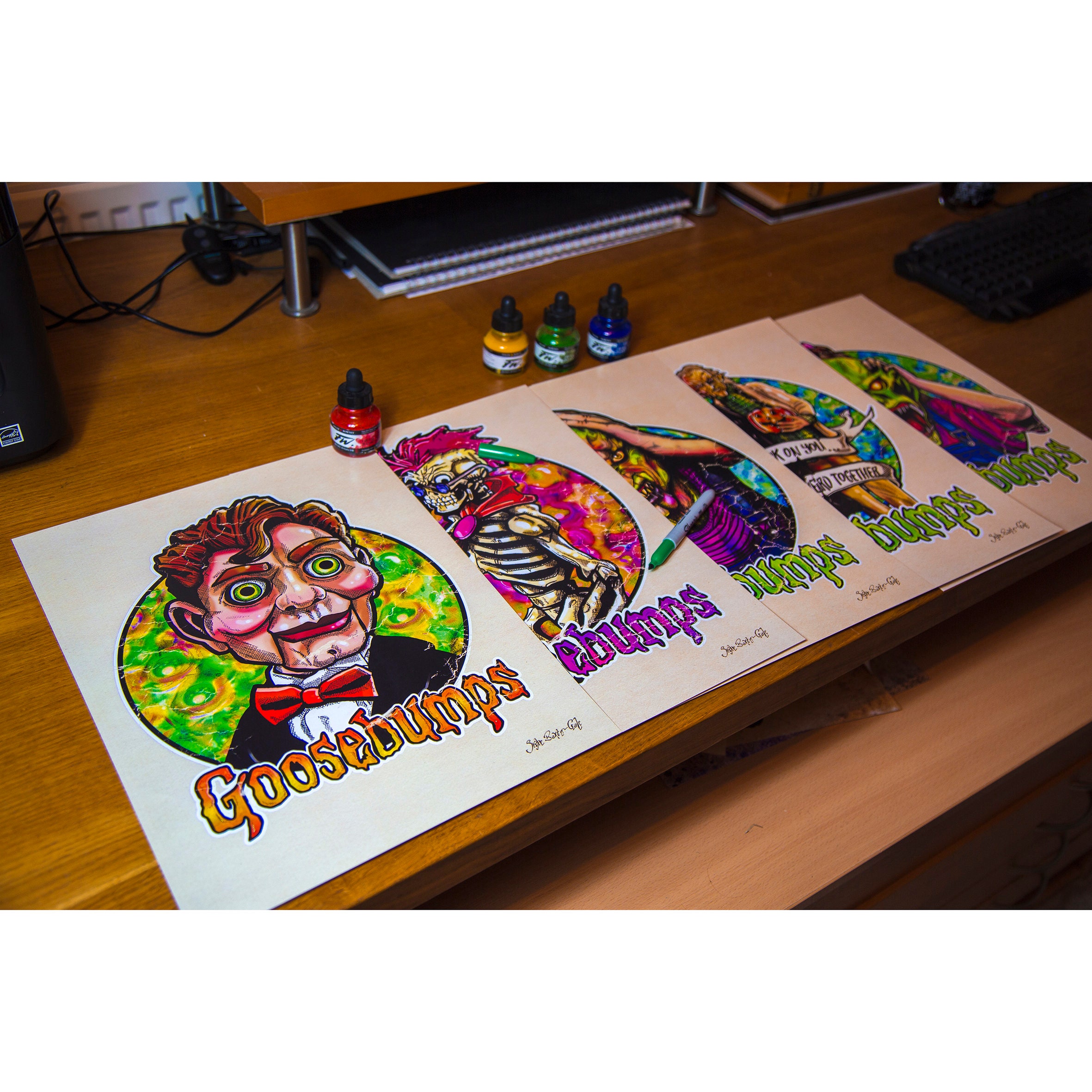 Slappy the Dummy Goosebumps. 30x40 Poster/framed | Etsy