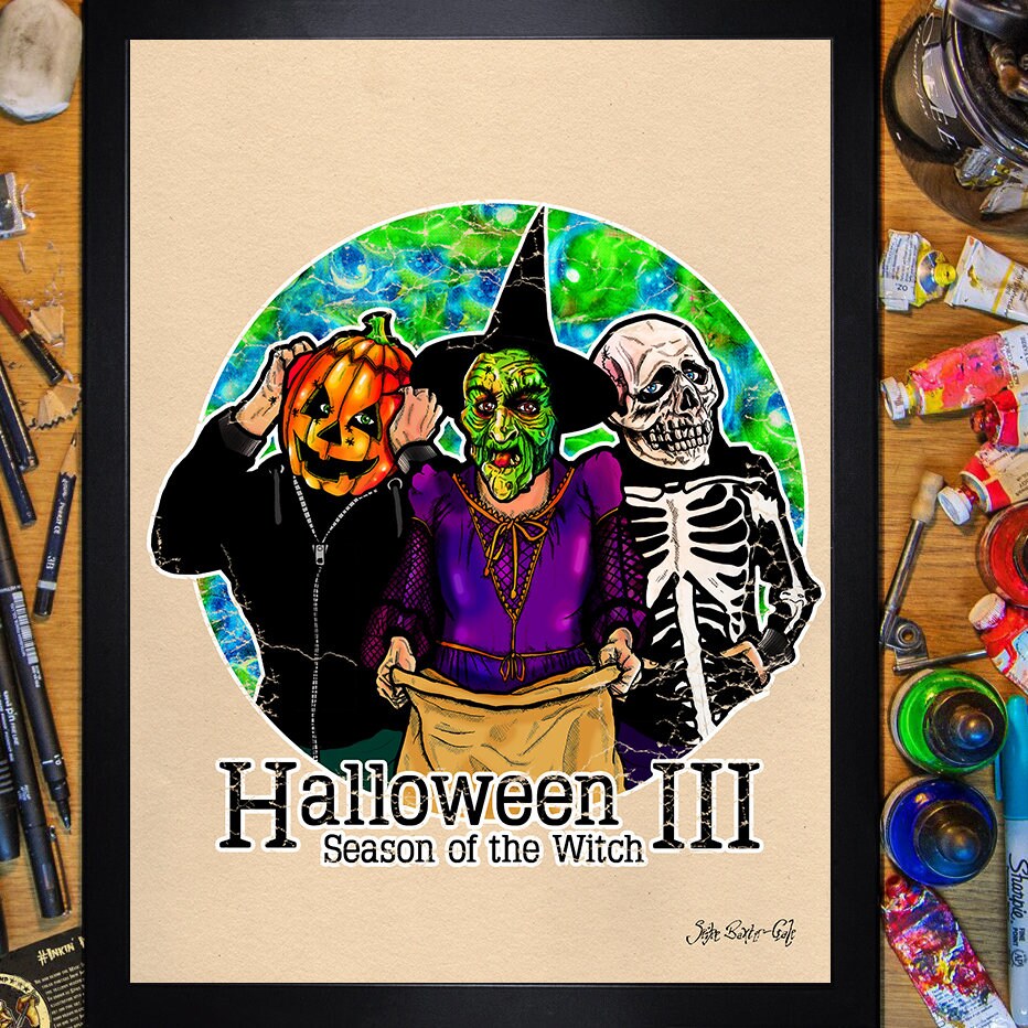 Halloween III Season of the Witch. Poster/Framed | Etsy