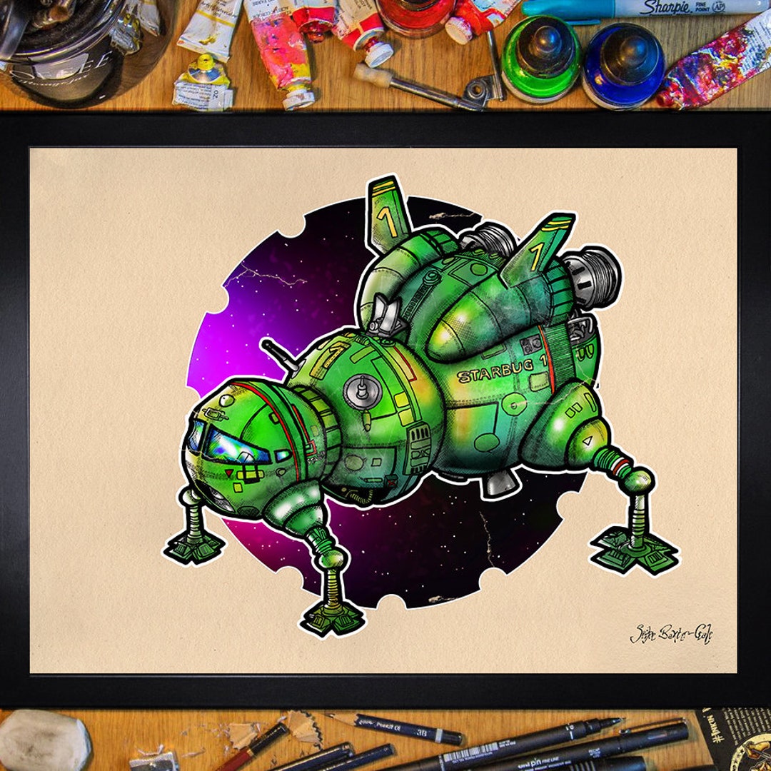 Red Dwarf, Starbug Poster/framed - Etsy