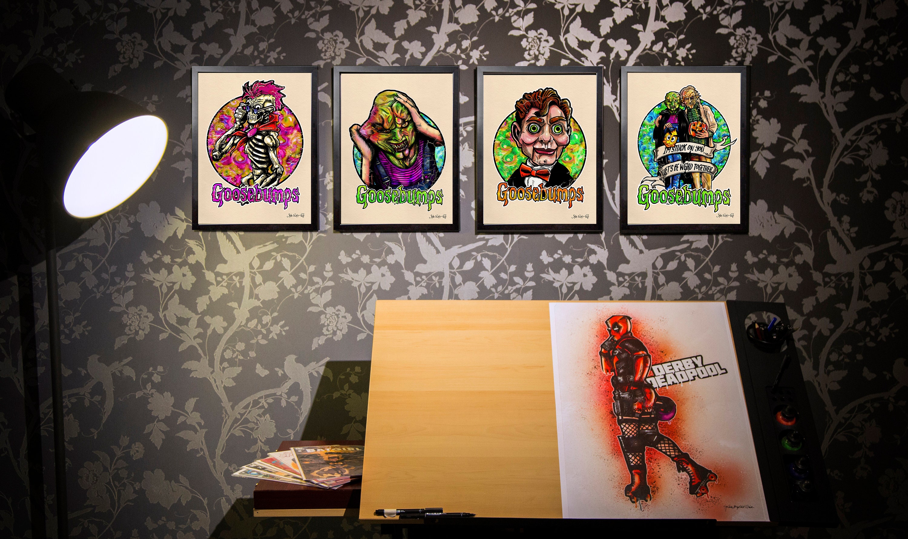 Slappy the Dummy Goosebumps. 30x40 Poster/framed | Etsy