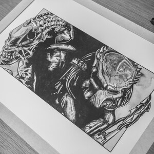 Alien Vs Predator 30x40 Poster/frame - Etsy