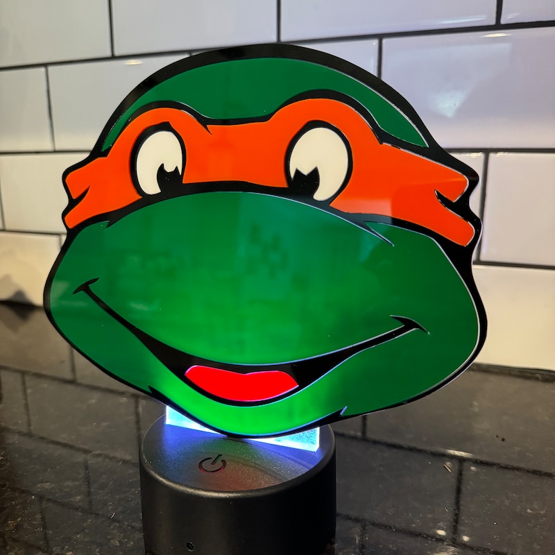 Led Ninja Lamp - Etsy