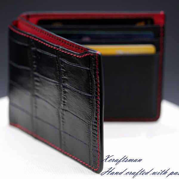 Red Wallet - Etsy