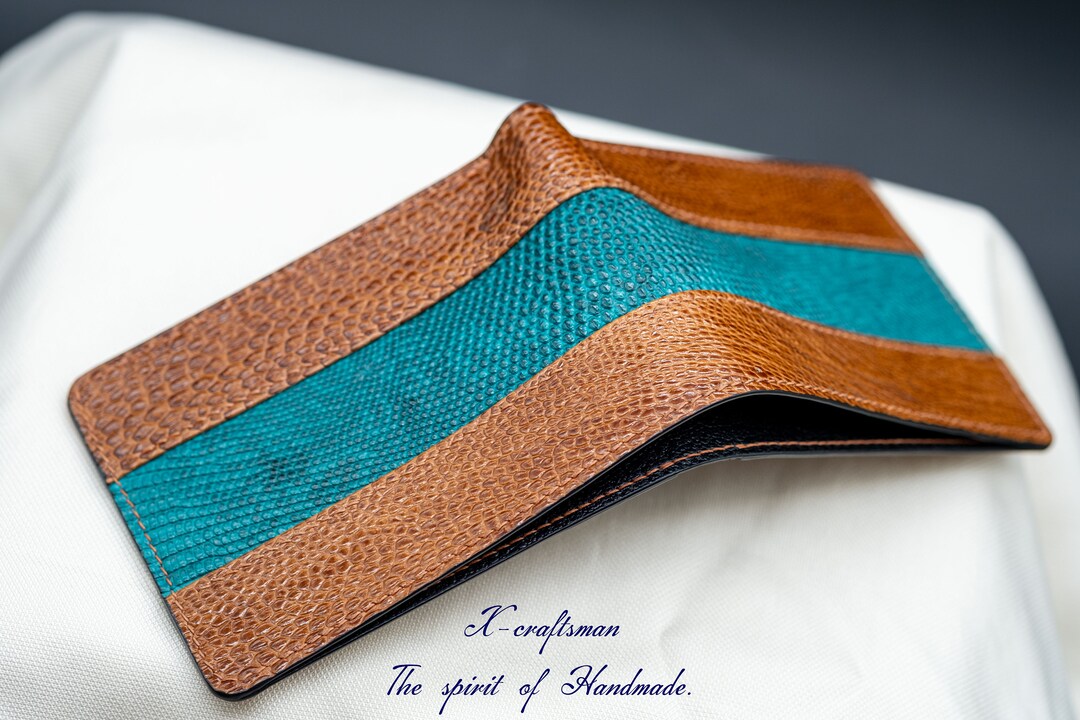 Mens Luxury Exotic Skin Wallet Handmade From Genuine Ostrich - Etsy