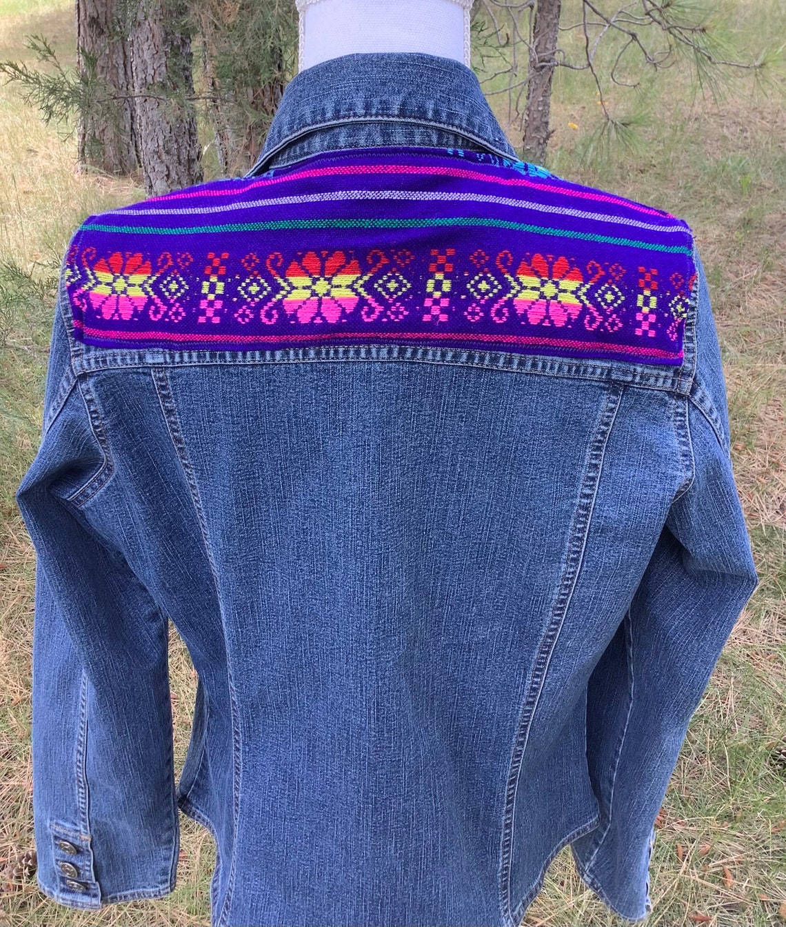 Women's Embellished Denim Jacket, Unique, Gift - Etsy