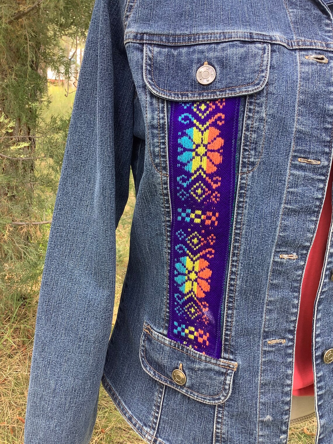 Women's Embellished Denim Jacket, Unique, Gift - Etsy