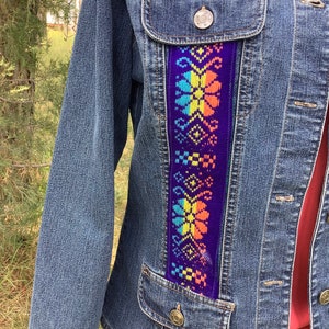 Women's Embellished Denim Jacket, Unique, Gift - Etsy
